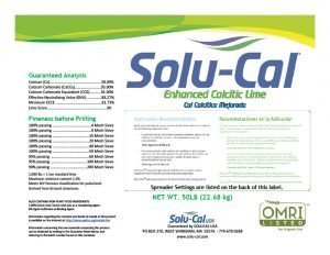 Preco Power Equipment Supply | Solu-Cal Enhanced Calcitic Lime | Preco ...